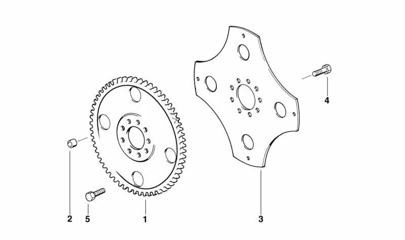 BMW 11221742699 Schwungrad - LEEBMANN24