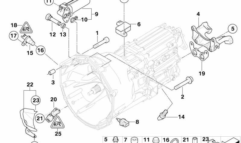 BMW 23147838387 Öltemperatursensor - LEEBMANN24