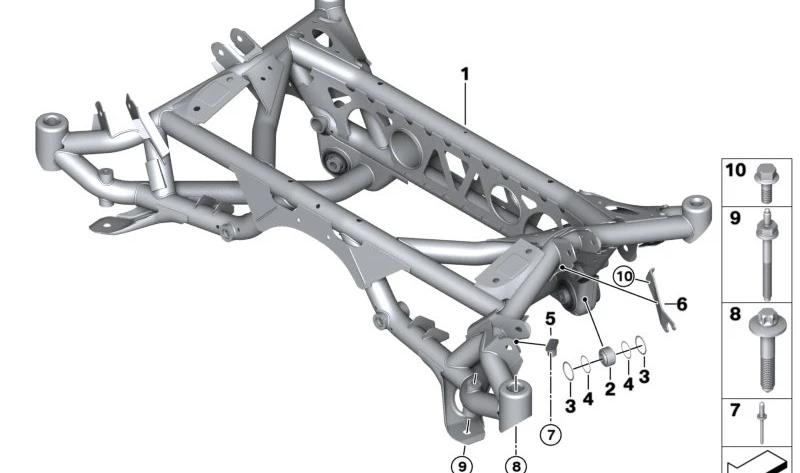 BMW 33308447379 Höheneinstellelement - LEEBMANN24